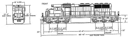 SD45-2 Technical Information | Conrail Photo Archive